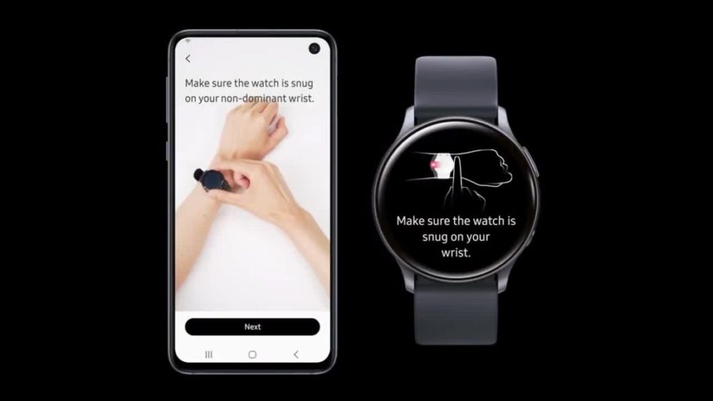 Galaxy Watch : Samsung lance sa nouvelle application Health Monitor ...